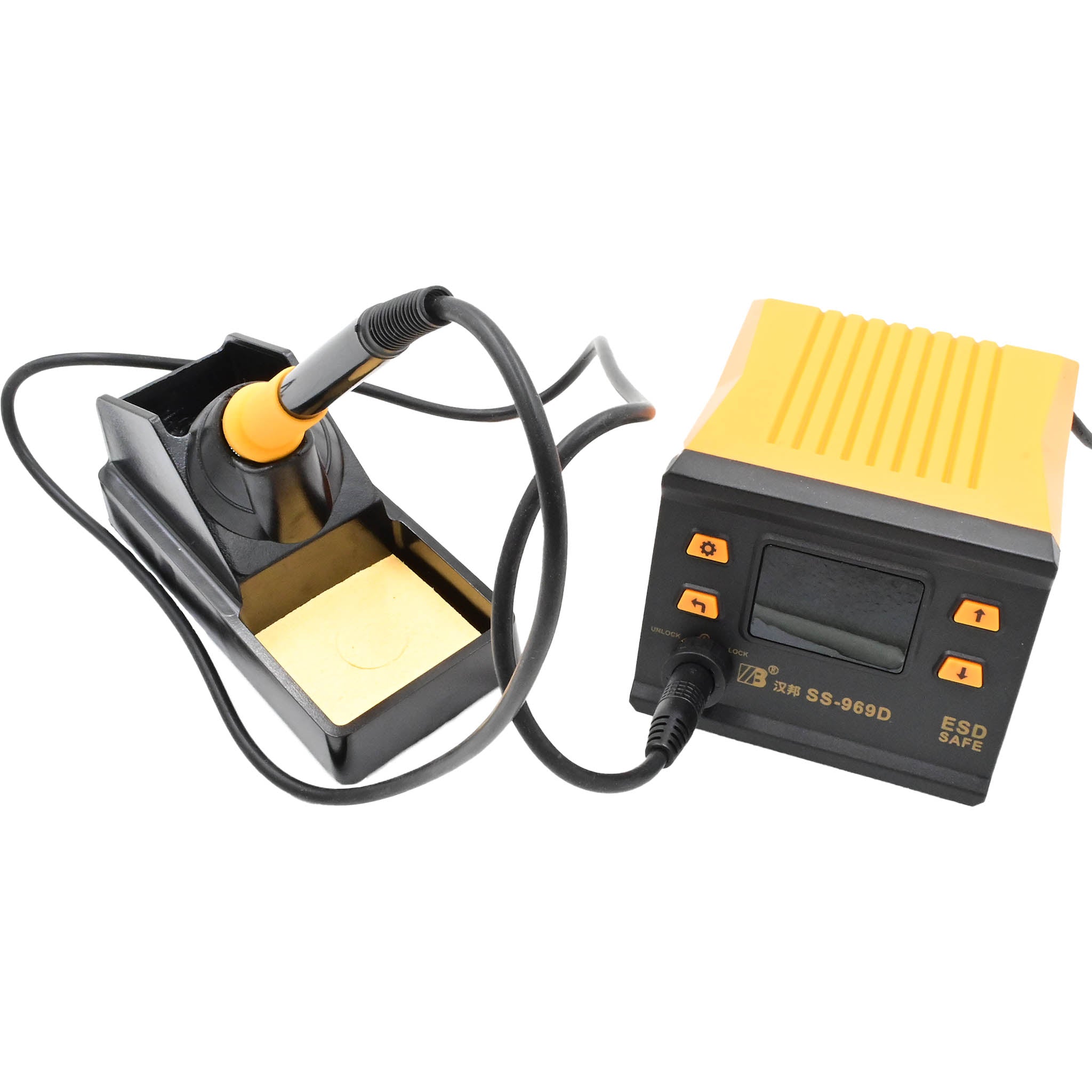 Professional Soldering Iron with Base, Digital Display – 3D Printing Store