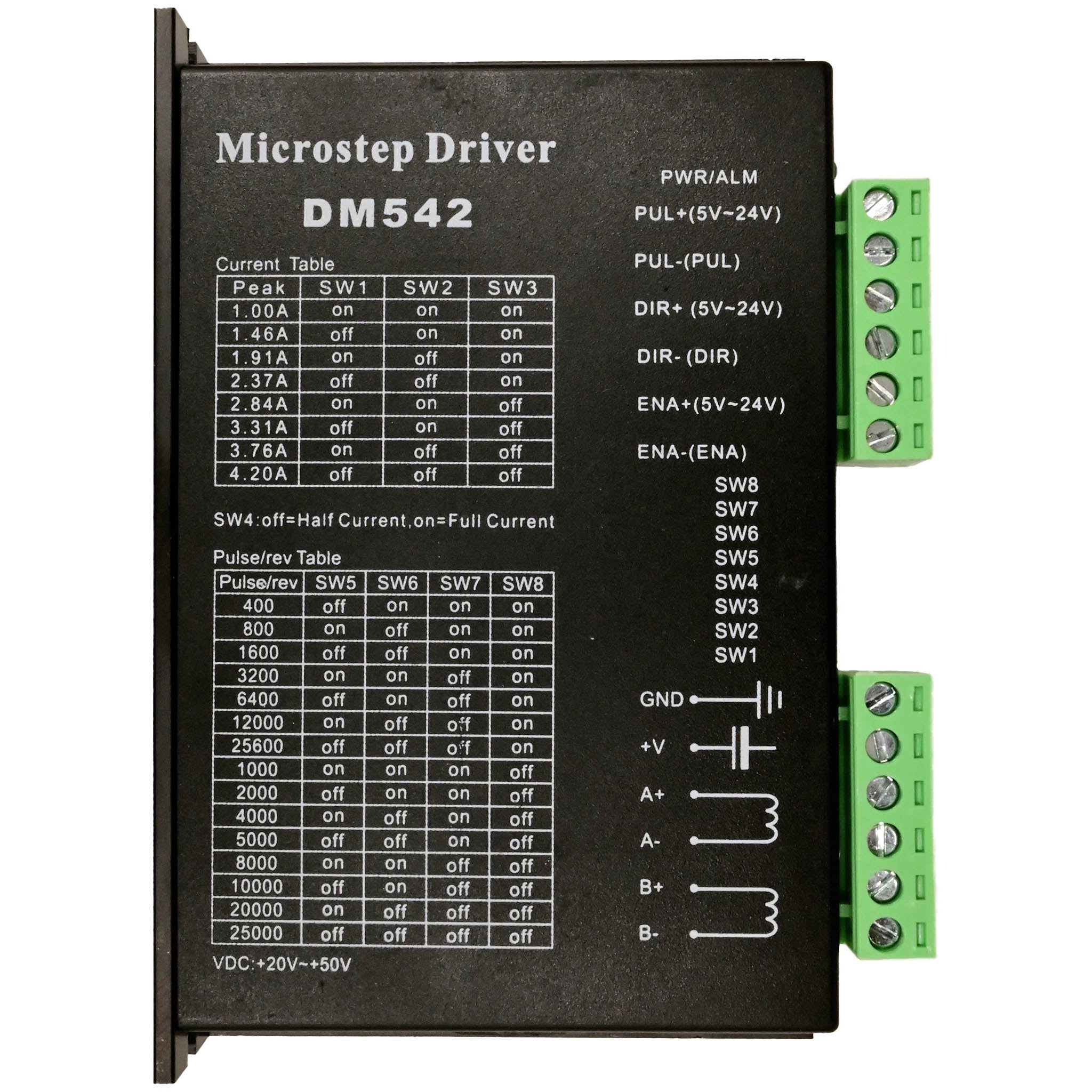 Stepper Motor Driver, DM542, 4.2A – 3D Printing Store
