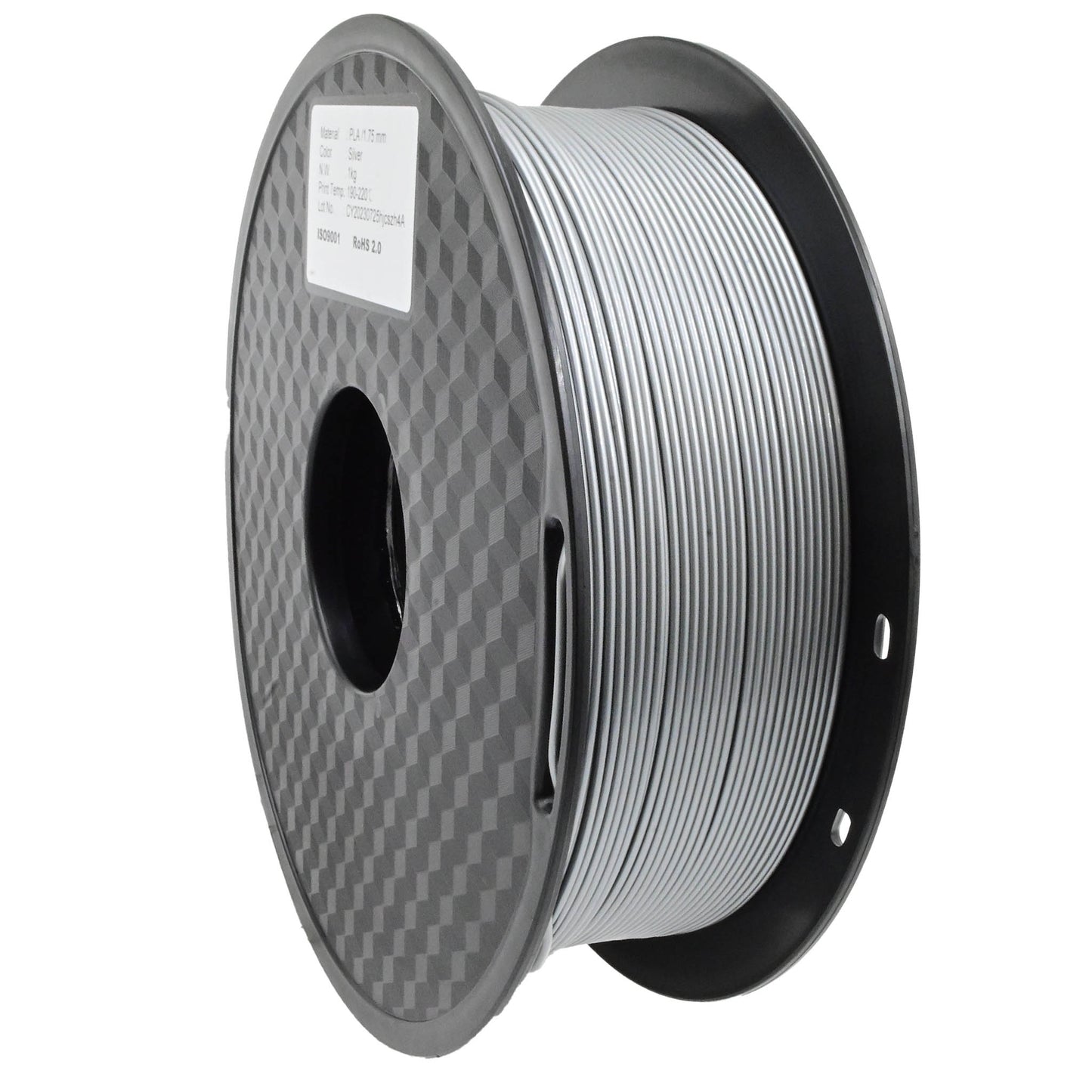 PLA Filament, 1kg, 1.75mm, Silver – 3D Printing Store