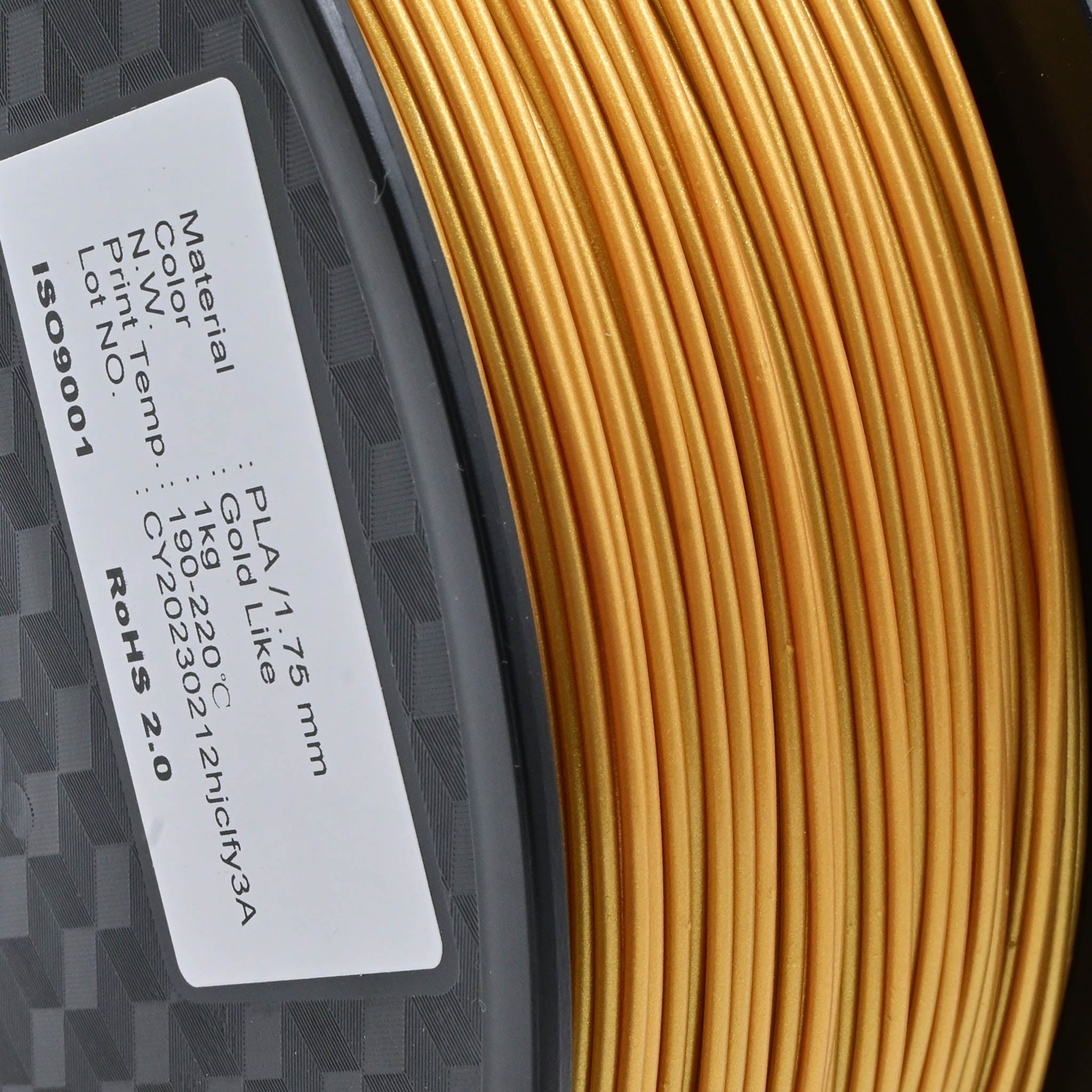 CRON Metal Fill Filament, 1kg, 1.75mm, Gold Like – 3D Printing Store