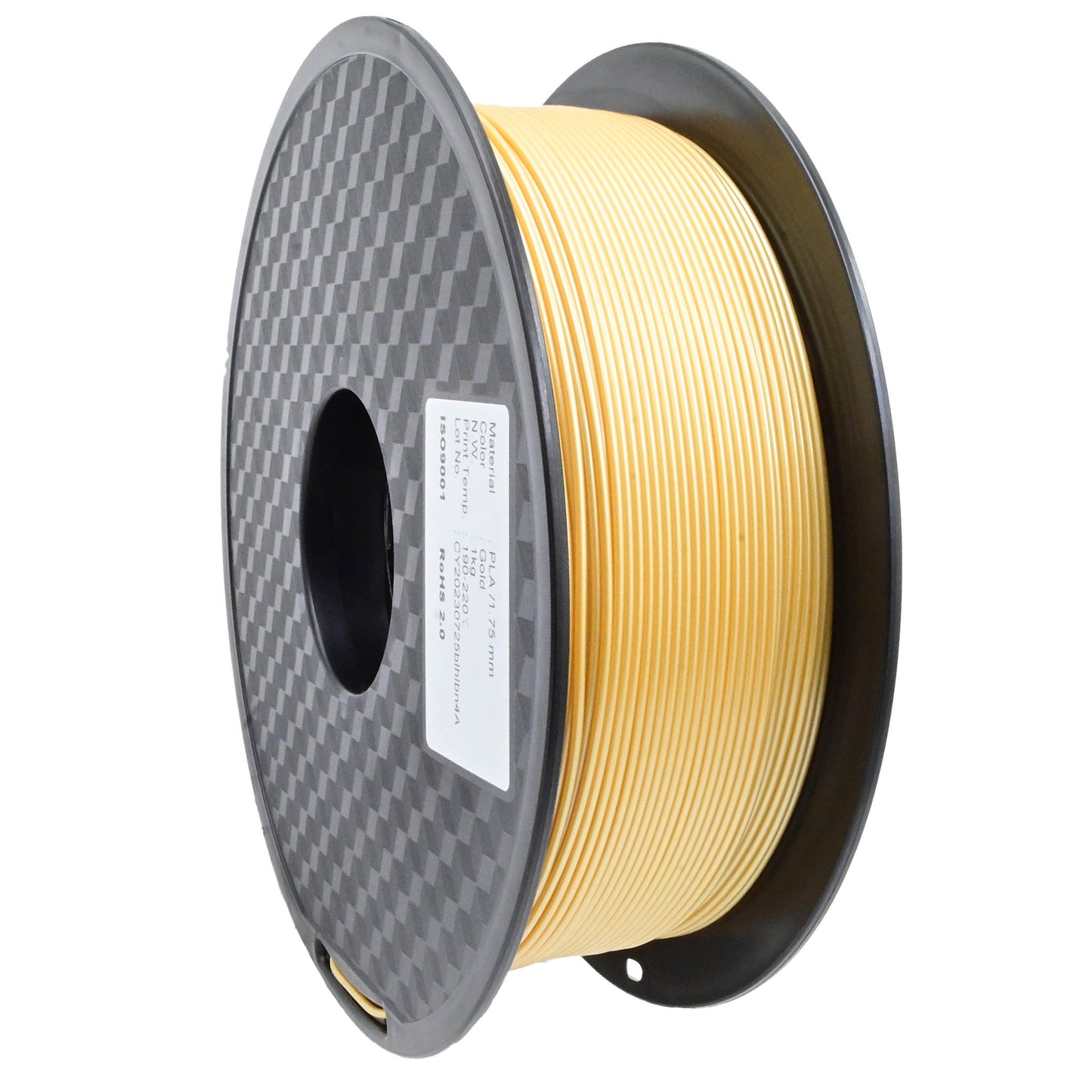 PLA Filament, 1kg, 1.75mm, Gold – 3D Printing Store