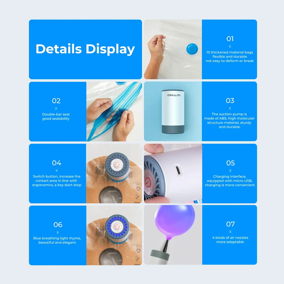 Creality Filament Vacuum Storage Kit – 3D Printing Store