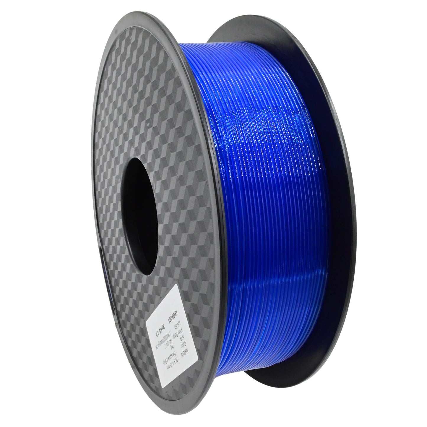 PLA Transparent Filament, 1kg, 1.75mm, Blue – 3D Printing Store