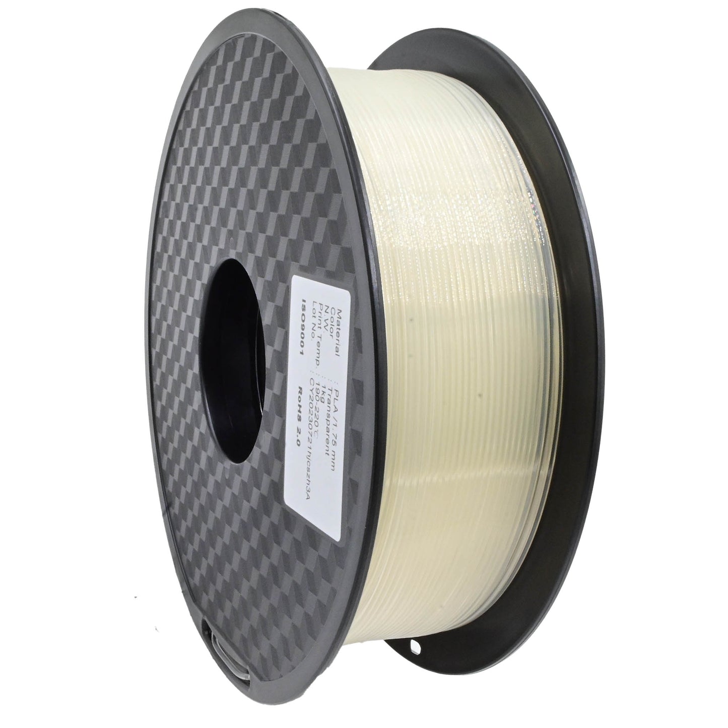 PLA Filament, 1kg, 1.75mm, Transparent – 3D Printing Store