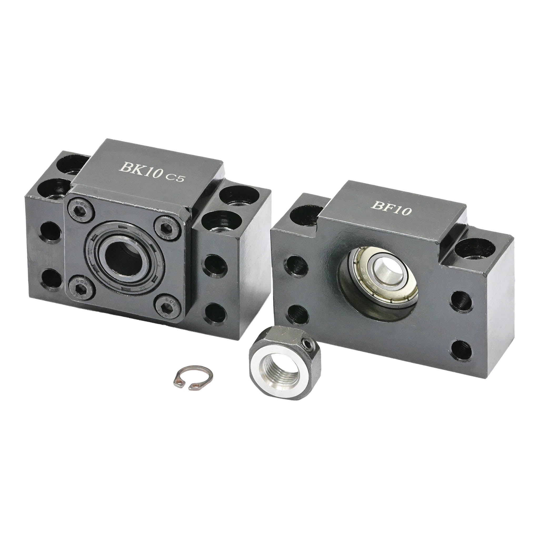 Bearing Block Set for SFU12 Ball Screw, BK10 & BF10 – 3D Printing Store