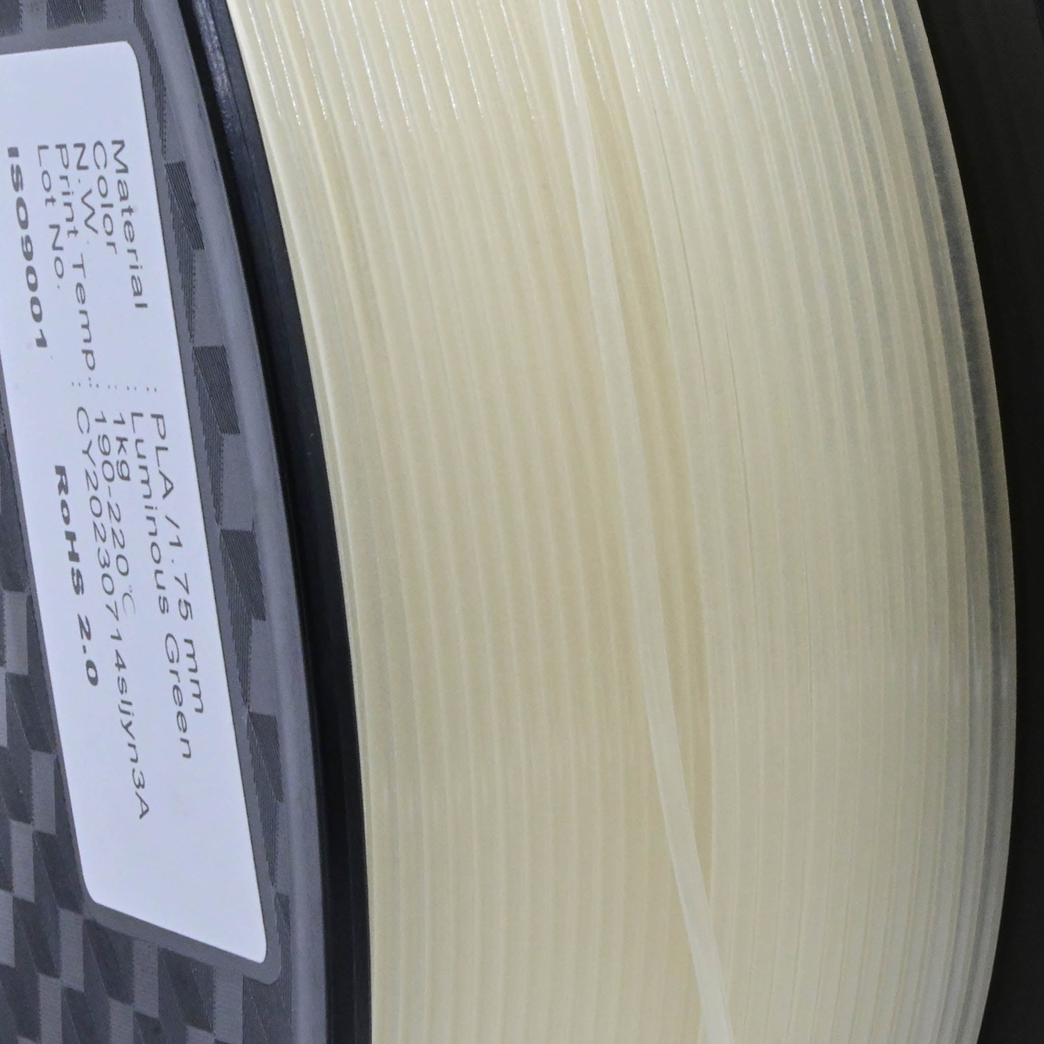 ABS Glow in the dark Filament, 1kg, 1.75mm, Green – 3D Printing Store