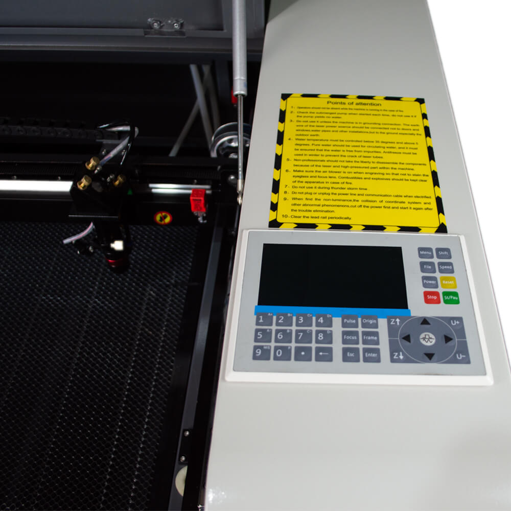 Cron CO2 Laser Cutter, 9060, Ruida Controller – 3D Printing Store