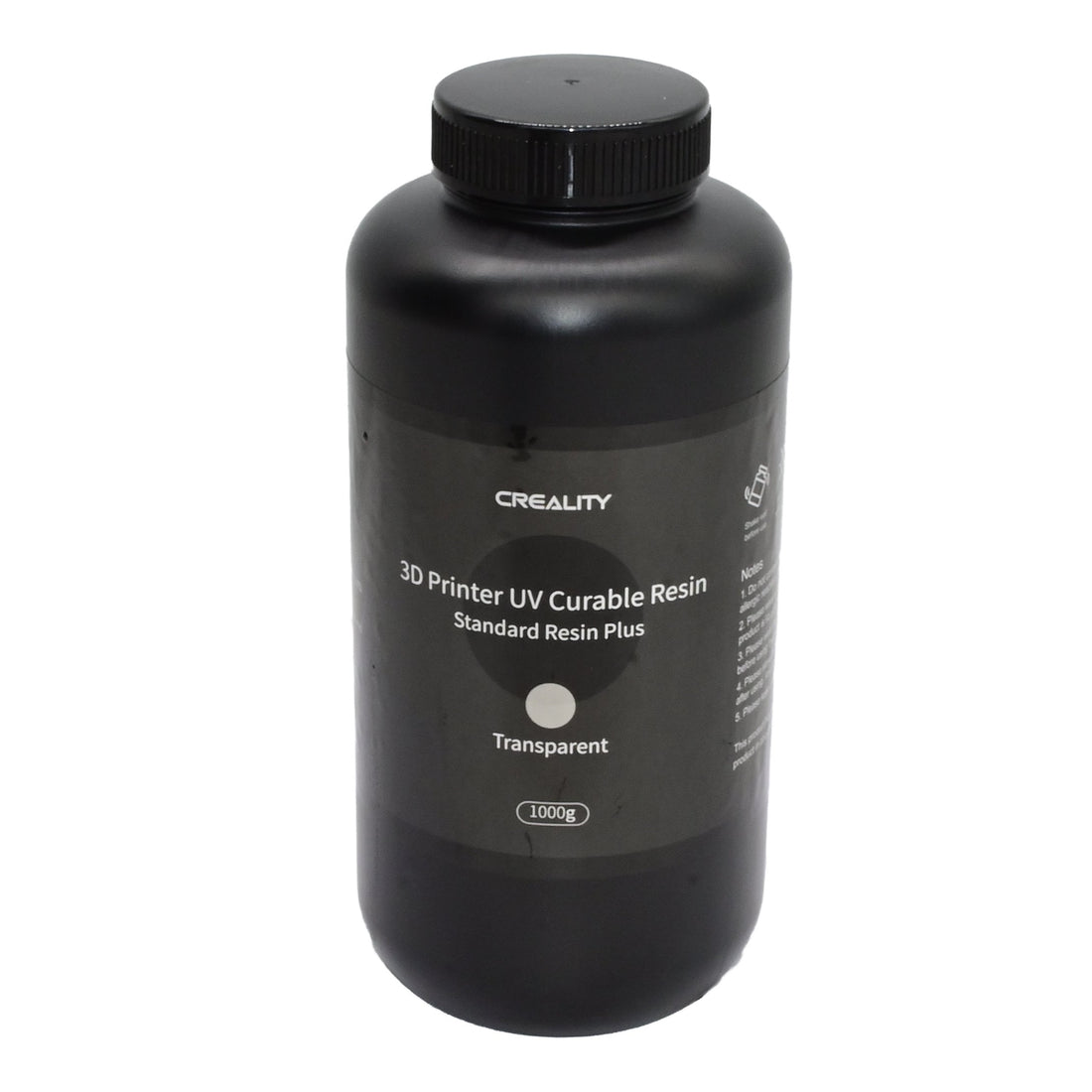 Creality UV Standard Resin Plus, 1kg, Transparent – 3D Printing Store