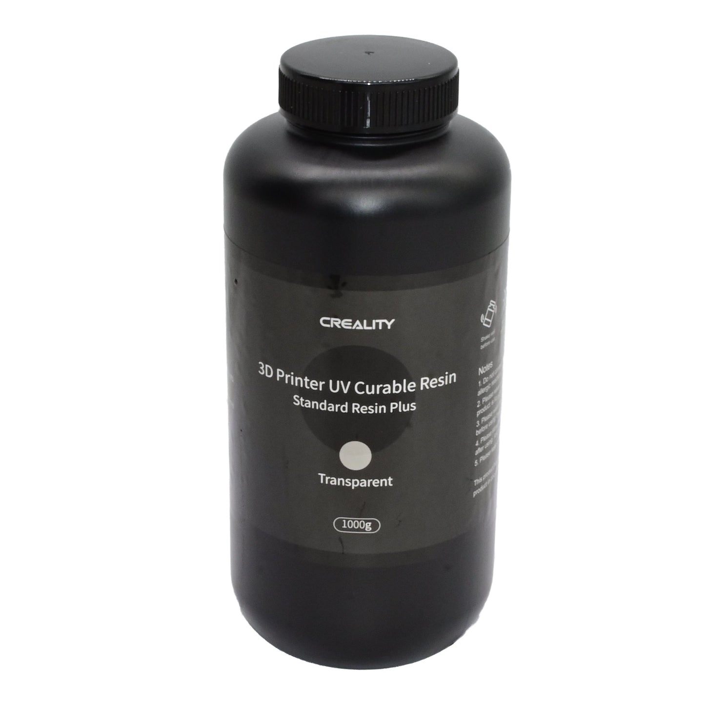 Creality UV Standard Resin Plus, 1kg, Transparent – 3D Printing Store