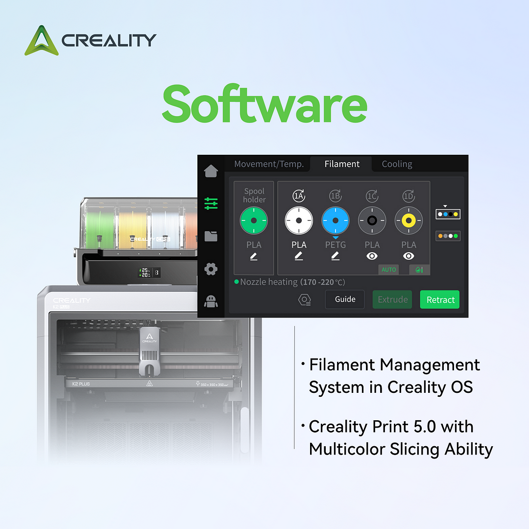 Creality K2 Plus 3D Printer with CFS Combo – 3D Printing Store
