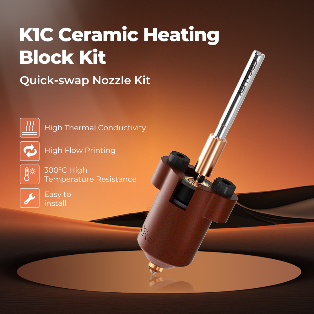 Creality K1C Ceramic Heating Block Kit – 3D Printing Store