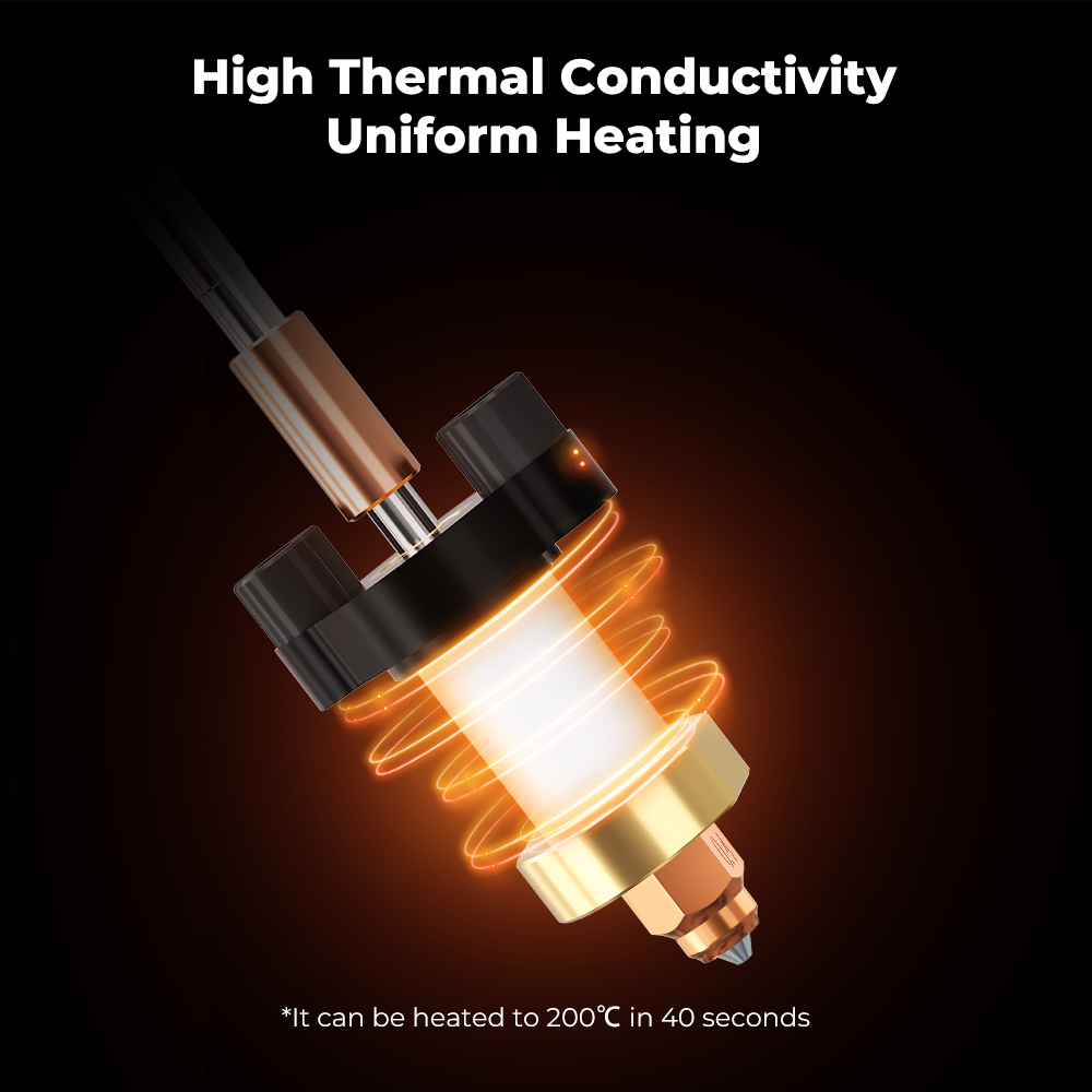 Creality K1C Ceramic Heating Block Kit – 3D Printing Store