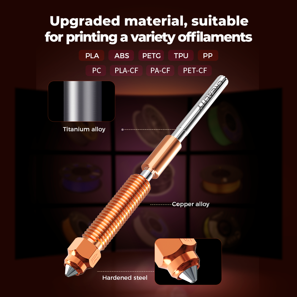 Creality K1C Ceramic Heating Block Kit – 3D Printing Store