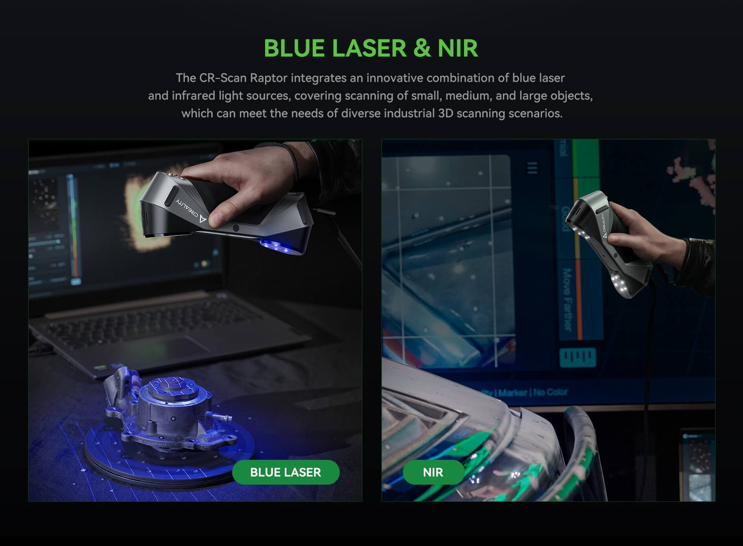 Creality CR-Scan Raptor 3D Scanner – 3D Printing Store