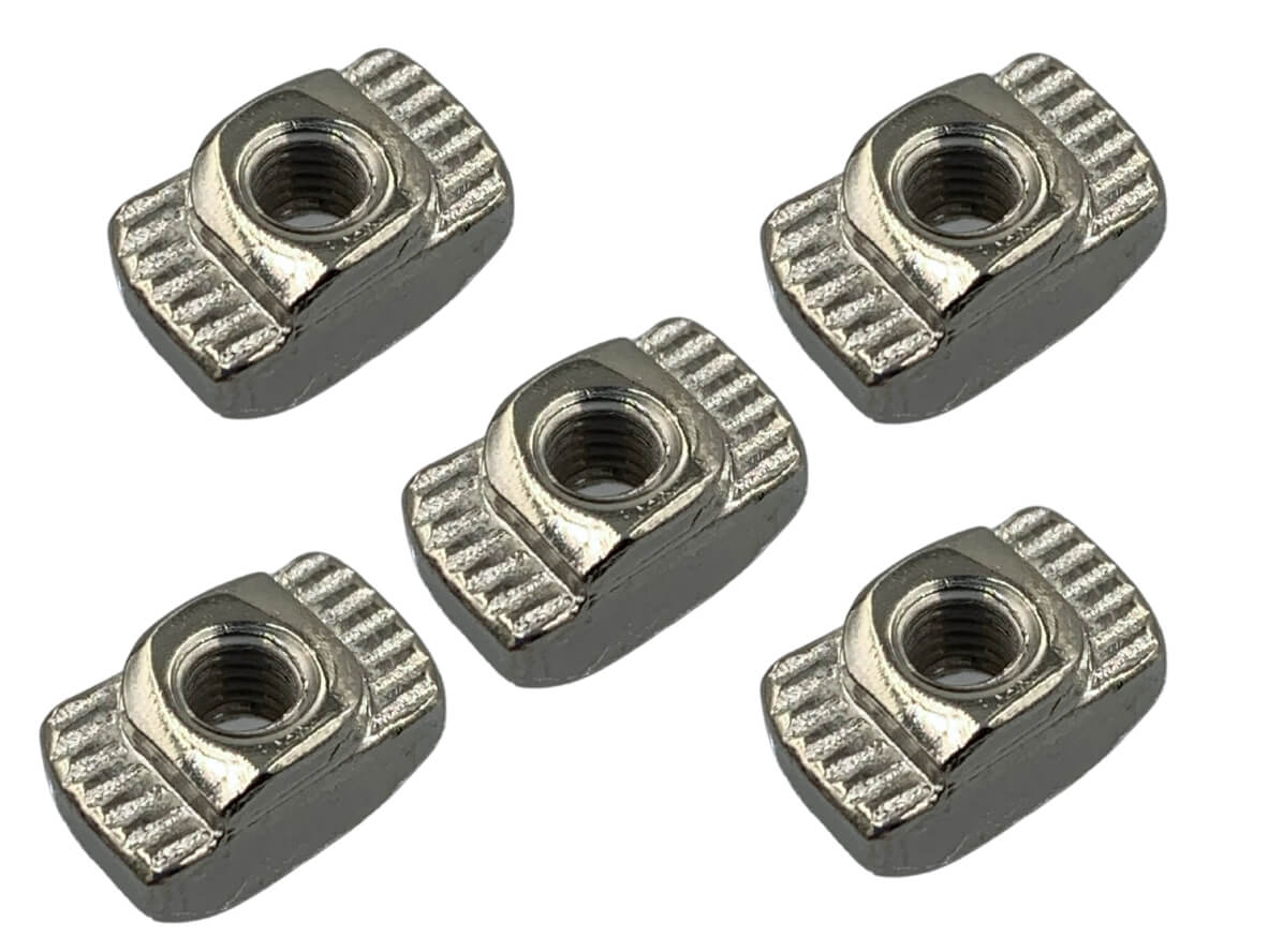 20 Series Turn T-Nut, M3, Pack of 5 – 3D Printing Store
