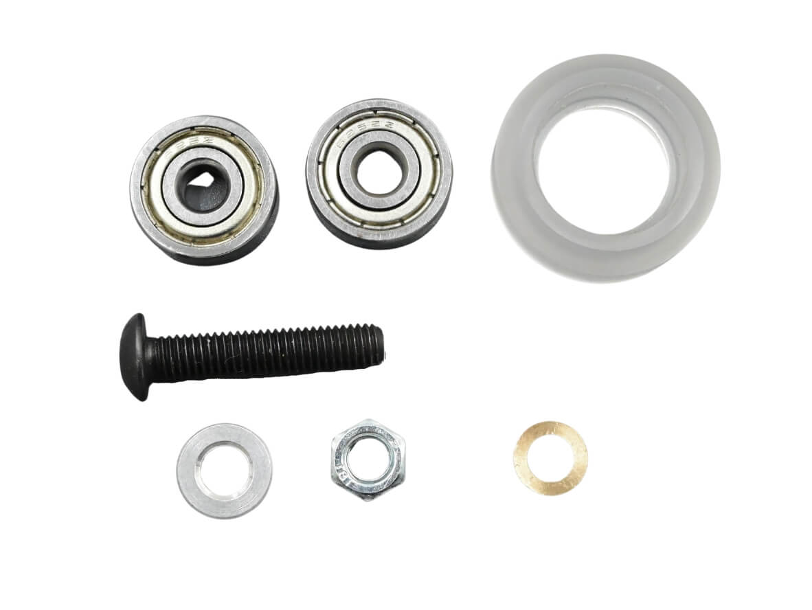 V-Slot Wheel Kit, Solid, Polycarbonate – 3D Printing Store