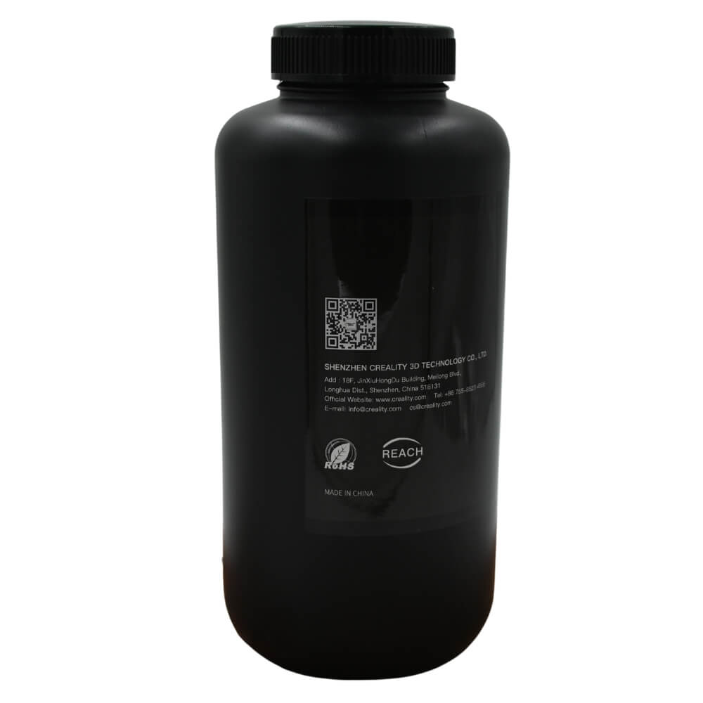 Creality UV Standard Resin Plus, 1kg, Black – 3D Printing Store