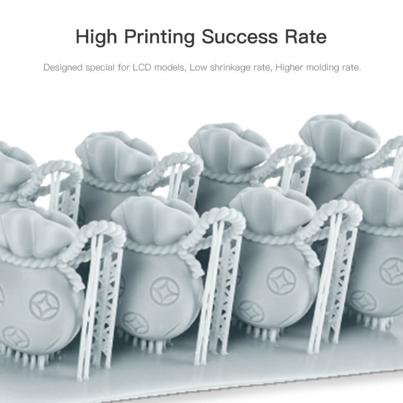 Creality UV Standard Resin Plus, 1kg, Transparent – 3D Printing Store