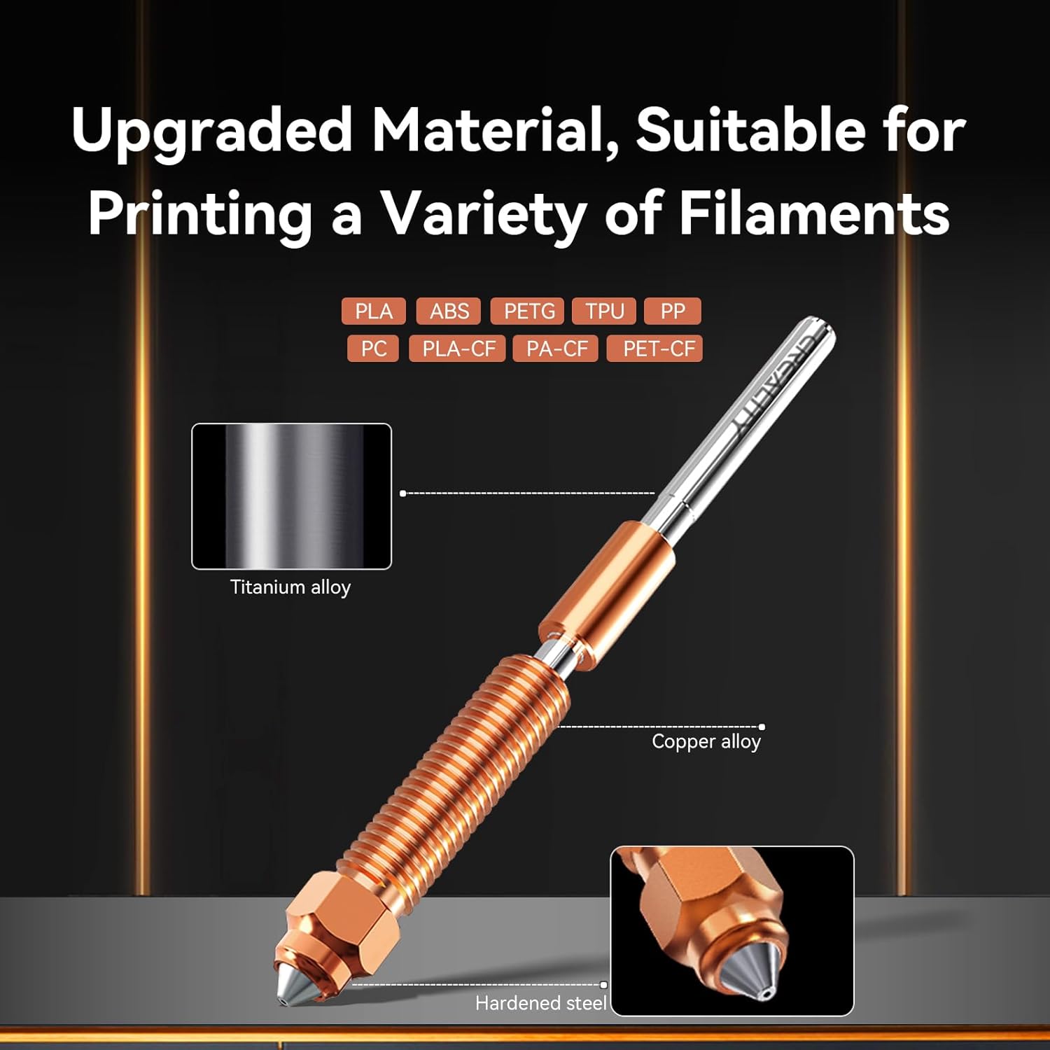 Creality K1 Series Ceramic Hot End Kit – 3D Printing Store