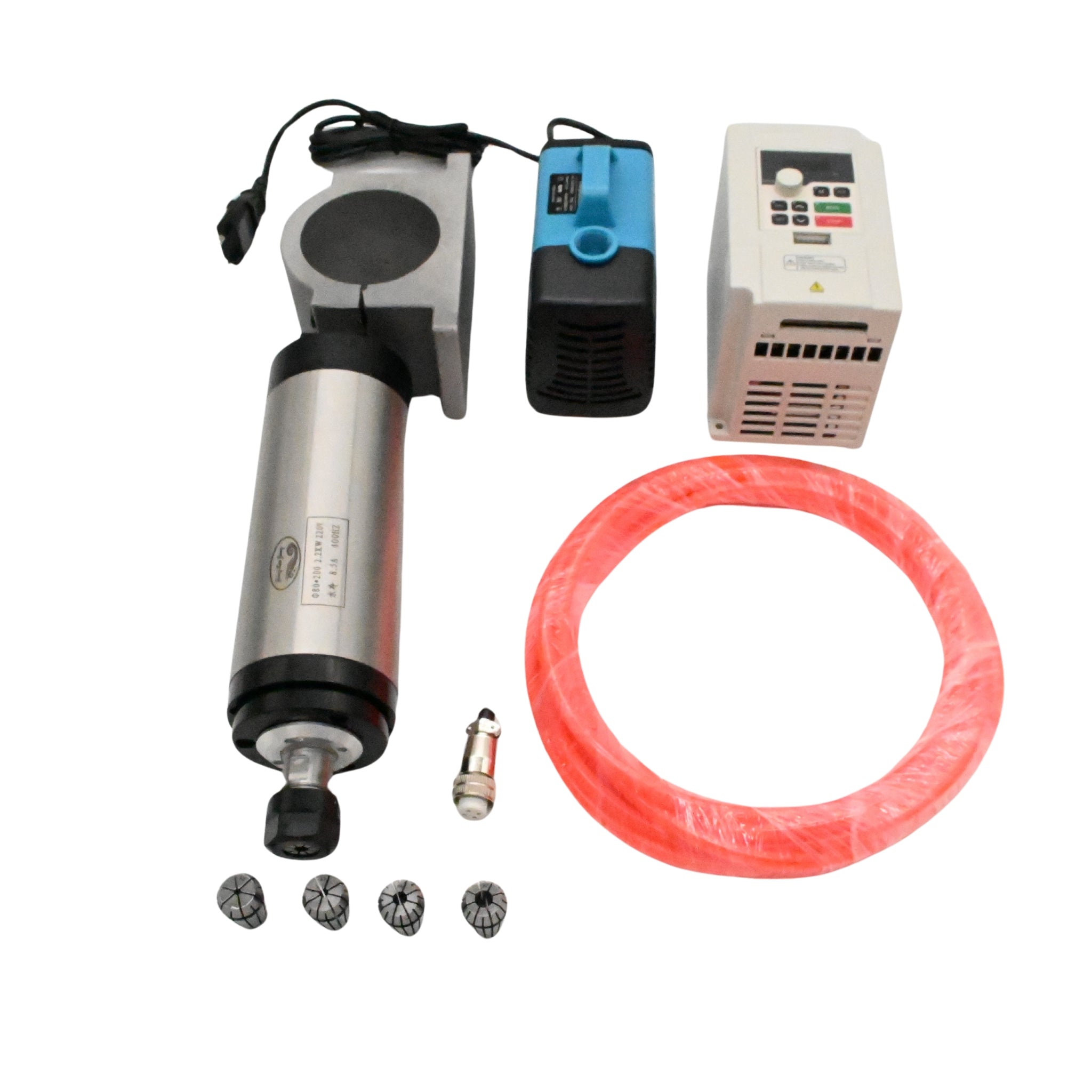 Spindle 1.5KW, 65mm, ER11, Water Cooled – 3D Printing Store