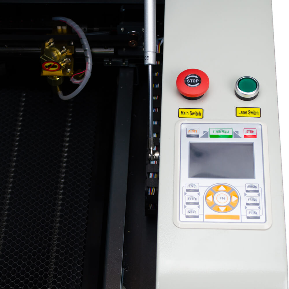 Cron CO2 Laser Cutter, 4040, 50W Laser – 3D Printing Store