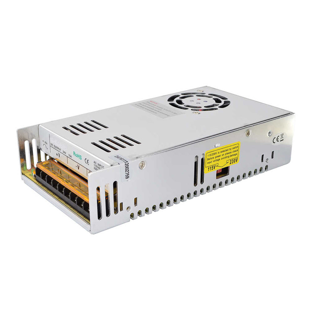 Power Supply, 400W, 12V with Fan – 3D Printing Store