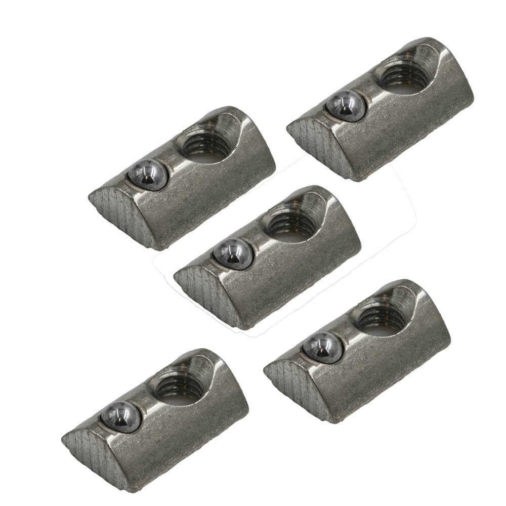 20 Series Half Round T-Nut, M4, Pack of 5 – 3D Printing Store