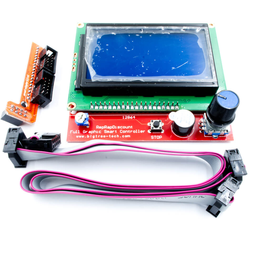 Smart LCD Graphical display with SD card reader for RAMPS 1.4 – 3D ...