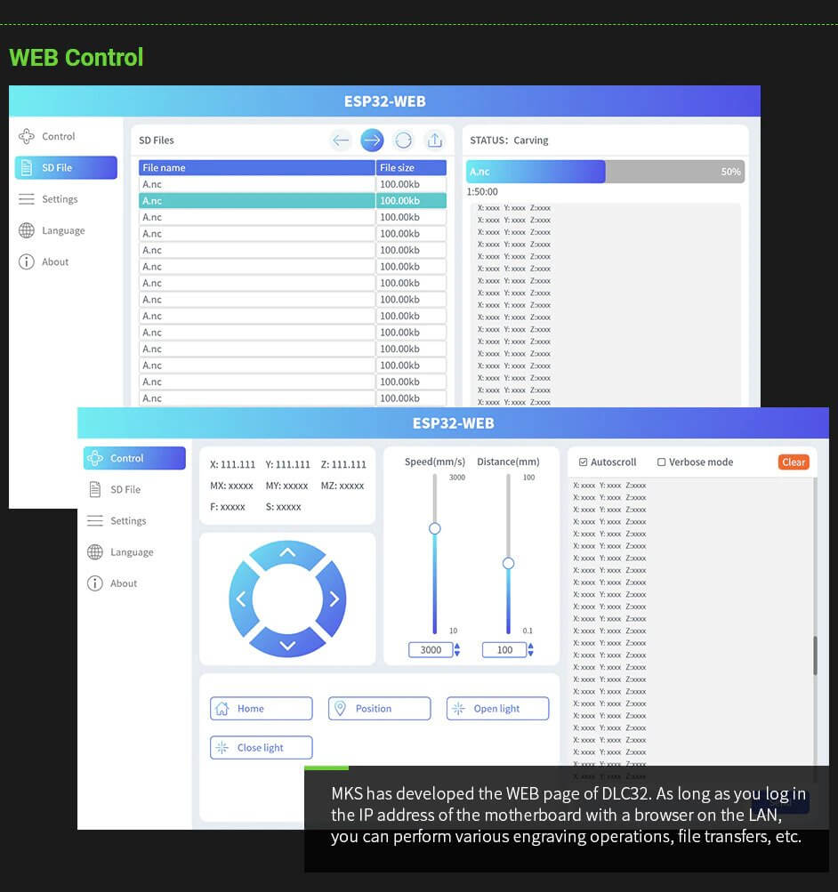MKS DLC32 CNC and Laser Controller – 3D Printing Store