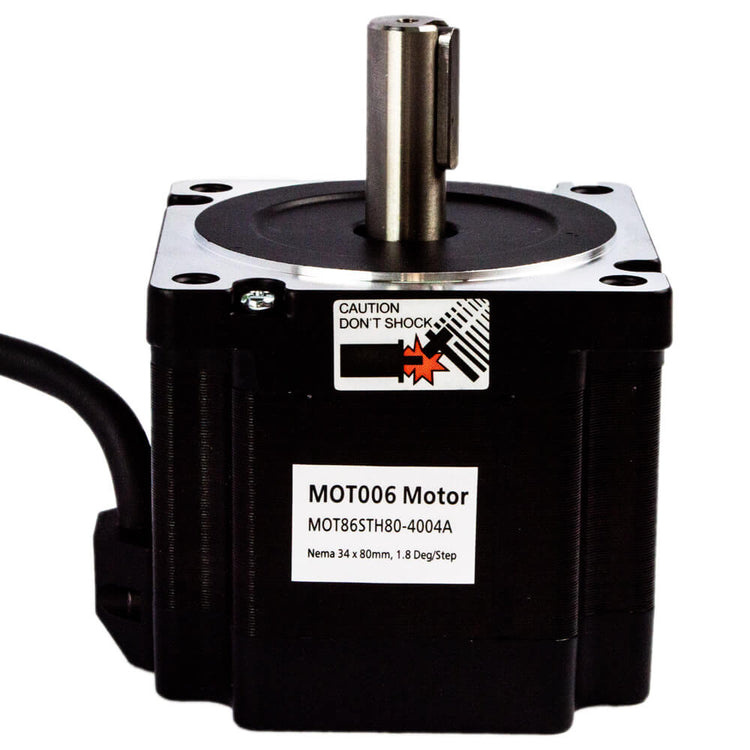 Stepper motor, Nema 34 x 80mm, 1.8 Deg/step – 3D Printing Store